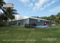 China Huge Outdoor Event Tents With Glass Walls And Doors For International Conference for sale