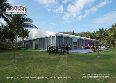 China Huge Outdoor Event Tents With Glass Walls And Doors For International Conference for sale