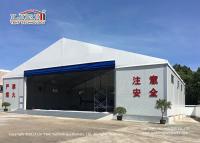 China White Large Aircraft Military Hangar Tent With Rolling Door For Banquet for sale