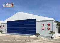China White Large Aircraft Military Hangar Tent With Rolling Door For Banquet for sale