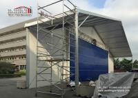 China White Large Aircraft Military Hangar Tent With Rolling Door For Banquet for sale