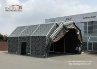 China White Large Aircraft Military Hangar Tent With Rolling Door For Banquet for sale