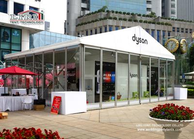China Luxury Outdoor Event Tents With Glass Sidewall For Meeting Or Wedding for sale