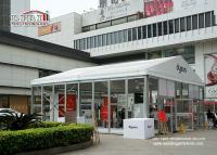 China Luxury Outdoor Event Tents With Glass Sidewall For Meeting Or Wedding for sale
