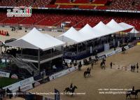 China Movable Clear Span Outdoor Sport Event Tents For Modualar High Peak for sale