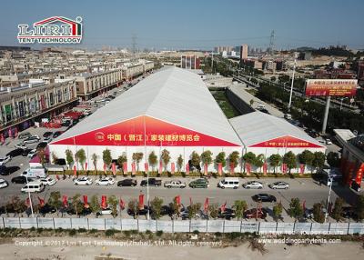 China High 12000 Sqm Industrial Storage Tents Aluminum Frame With PVC Fabric Wall for sale