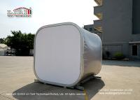 China Pop Up Waterproof Luxury Glamping Tents , Aluminum & PVC Module Capsule Gazebo Canopy Tent for sale
