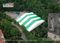 China Customized Clear Span PVC Sports Shelter Tent For Indoor Tennis Court for sale