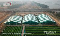 China 40 X 75m Clear Span PVC Aluminum Tent For Sport Events / Football Court for sale