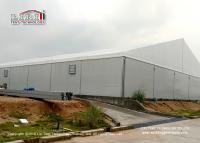 China 25 Meter Width Warehouse Marquee Canopy Tent with Steel Sandwich Panels for sale