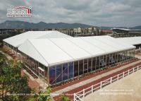 China 25 Meter Width Glass Marquee Tent For Temporary Horse Riding Tear Resistant for sale