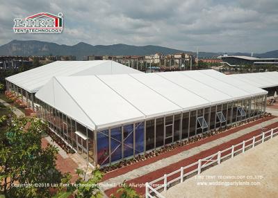 China 25 Meter Width Glass Marquee Tent For Temporary Horse Riding Tear Resistant for sale