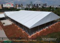 China 25 Meter Width Glass Marquee Tent For Temporary Horse Riding Tear Resistant for sale