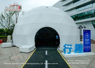 China 14m Diameter Geodesic Dome Tents for Outdoor Movies And Exhibition for sale