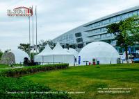 China 14m Diameter Geodesic Dome Tents for Outdoor Movies And Exhibition for sale