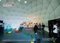 China 14m Diameter Geodesic Dome Tents for Outdoor Movies And Exhibition for sale