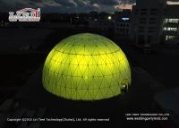 China Geodesic Dome Shelter Tent Structure For Event And Exhibition And Movie Cinema for sale