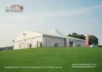 China Luxury Waterproof High Peak Wedding Marquee with Glass Walls 20x30m for sale