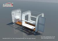 China Luxury Modular Box Capsule Cube Glamping Camping Tents For Party Campion Snow Load 75kg/sqm for sale