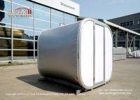 China Luxury Modular Box Capsule Cube Glamping Camping Tents For Party Campion Snow Load 75kg/sqm for sale
