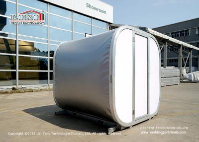 China Luxury Modular Box Capsule Cube Glamping Camping Tents For Party Campion Snow Load 75kg/sqm for sale