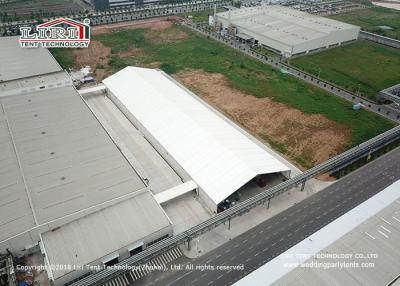 China 2000sqm Waterproof PVC Structure Industrial Storage Tents For Outdoor Warehouse for sale
