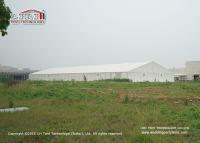 China 2000sqm Waterproof PVC Structure Industrial Storage Tents For Outdoor Warehouse for sale