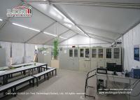 China 2000sqm Waterproof PVC Structure Industrial Storage Tents For Outdoor Warehouse for sale