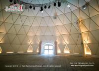 China Huge 20m Geodesic Dome Tent for Outdoor Events 12 Months Warranty for sale