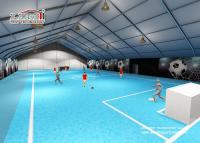 China Self - cleaning 10m Height Aluminum Sport Event Tents For Temporary Mobile Stadium for sale