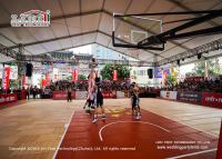 China Self - cleaning 10m Height Aluminum Sport Event Tents For Temporary Mobile Stadium for sale