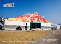 China Liri Aluminum And White PVC Outdoor Event Tents Wind Load 100KM/h for sale
