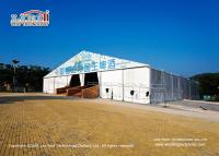 China Liri Aluminum And White PVC Outdoor Event Tents Wind Load 100KM/h for sale