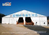 China Liri Aluminum And White PVC Outdoor Event Tents Wind Load 100KM/h for sale