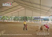 China Fire Retardant And Removable Double Decker Tents With Soft PVC Fabric Wall for sale