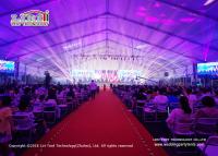 China 1000 People Waterproof Outdoor Party Tents With Aluminum Alloy 6061 / T6 Frame for sale