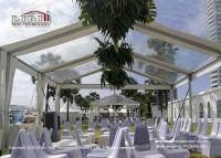 China Transparent PVC Roof Cover Outdoor Party Tent Marquee For Conference for sale