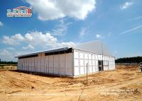 China 25 x 30m Aluminum Permanent Outdoor Event Tents with Hard Wall Arcum Shape for sale