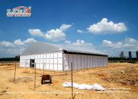 China 25 x 30m Aluminum Permanent Outdoor Event Tents with Hard Wall Arcum Shape for sale