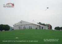 China 300 People Clear Span Aluminum Luxury Wedding Party Tent / Large Outdoor Tents for sale