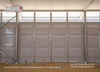 China Aluminum Arcum Tent With Hard Panel ABS Sidewall / White Outdoor Tent for sale