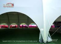 China Fire Retardant Outdoor Curved Tent For Big Sport Event / Party Tent Marquee for sale