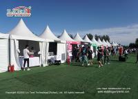 China Customized Size Waterproof Outdoor Event Tents / White Pagoda Tent for sale