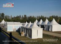 China Customized Size Waterproof Outdoor Event Tents / White Pagoda Tent for sale