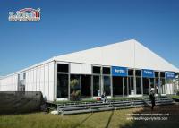 China 500sqm Aluminum Frame Outdoor Event Tents With Glass ABS Walls Self - cleaning for sale