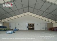China Clear Span Large Industrial Warehouse Storage Tent Flame Retardant DIN4102 B1 M2 for sale