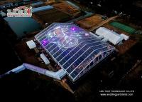 China Huge Transparent Outdoor Event Tents With PVC Roof Cover And Clear PVC Sidewall for sale