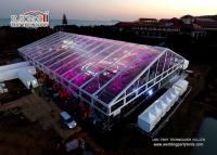 China Liri Aluminum And White PVC Outdoor Event Tents Wind Load 100KM/h for sale