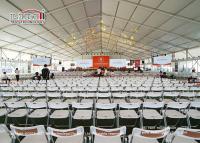 China Liri Aluminum And White PVC Outdoor Event Tents Wind Load 100KM/h for sale