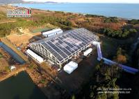 China Transparent Marquee Wedding Tent With Glass Walls For 1000 People Anniversary for sale